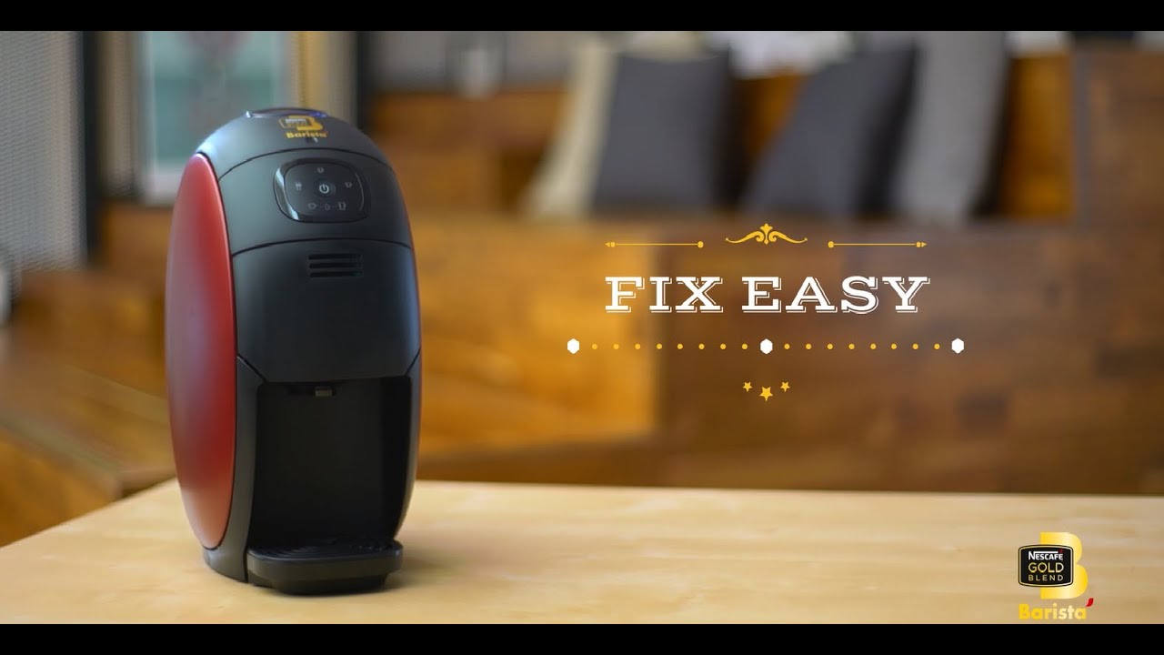 NESCAFE Gold Blend Barista Machine Tutorial – Fix Easy