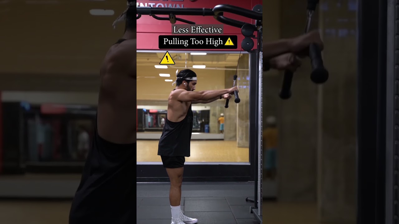 Straight Arm Pulldowns: Notice the Difference #pullovers