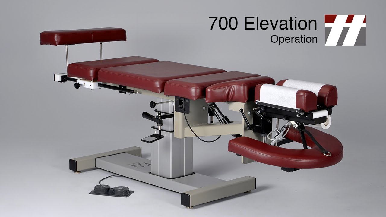 700 Elevation Operation: Thuli Chiropractic Table