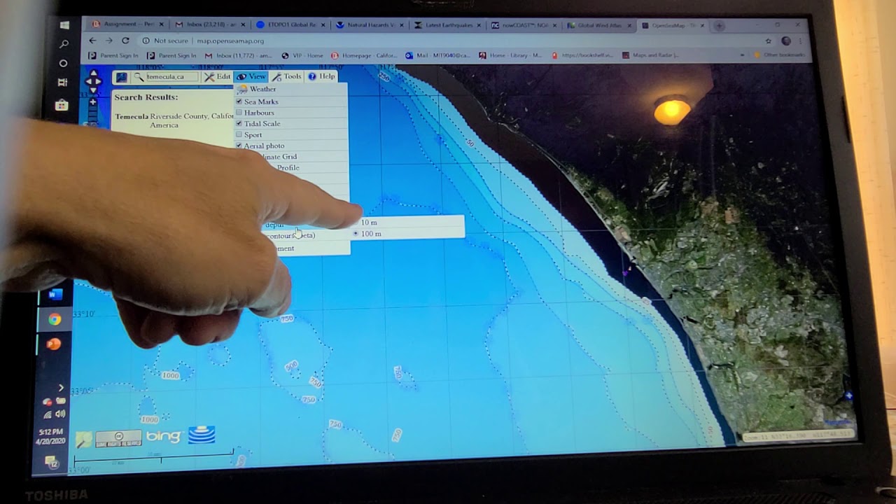 OpenSeaMap tool tutorial