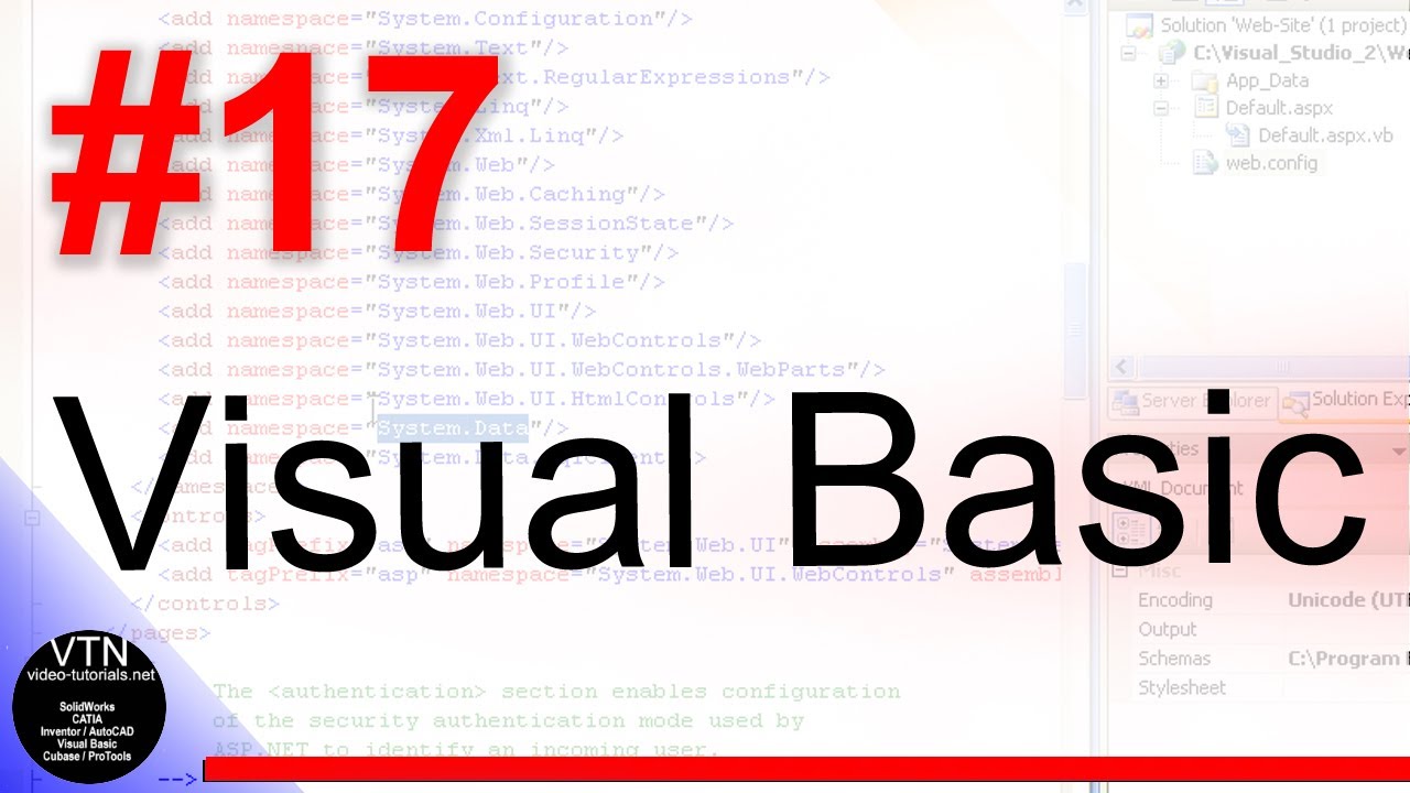17  VISUAL BASIC   Tutorial  ( String Functions )