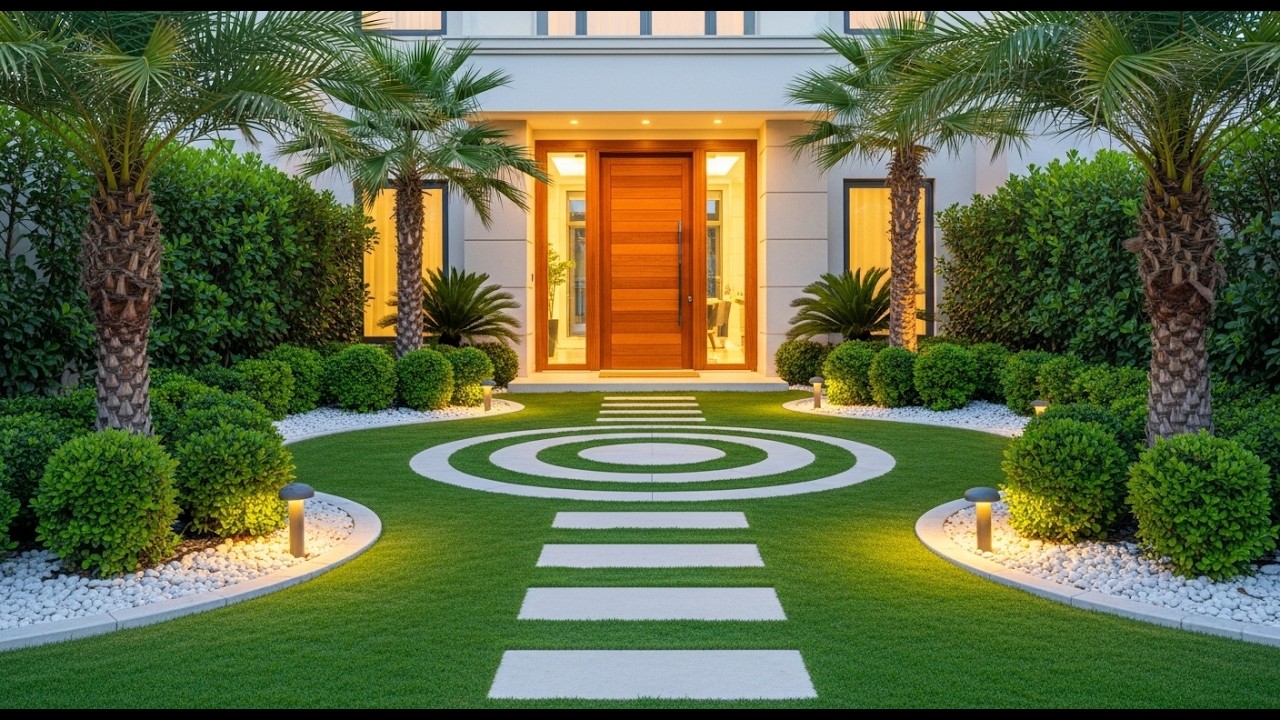 Top 200 Modern Garden Design Ideas 2026 | Luxury Front Yard Landscaping & Fence Trends