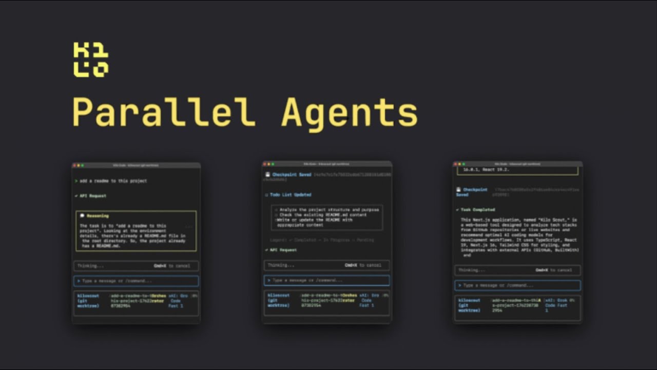 Parallel Agents in Kilo Code