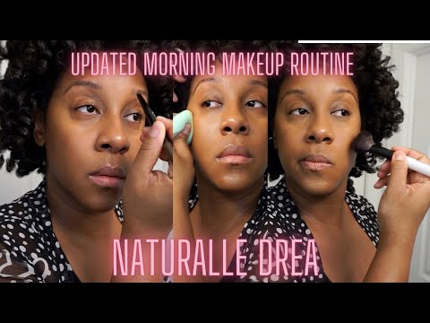 YouTube Friday’s : Updated Morning Makeup Routine – Naturalle Drea