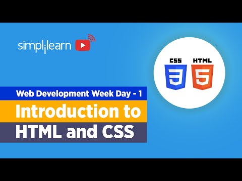 Learn Web Development Week Day 1 | HTML And CSS Full Course | HTML Tutorial | CSS Tutorial ...