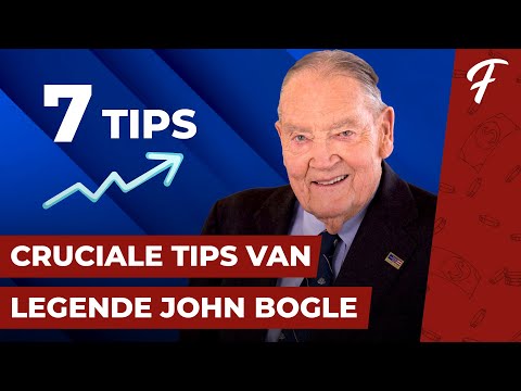 7 CRUCIALE TIPS VAN LEGENDE JOHN BOGLE VOOR BELEGGERS (AANDELEN)