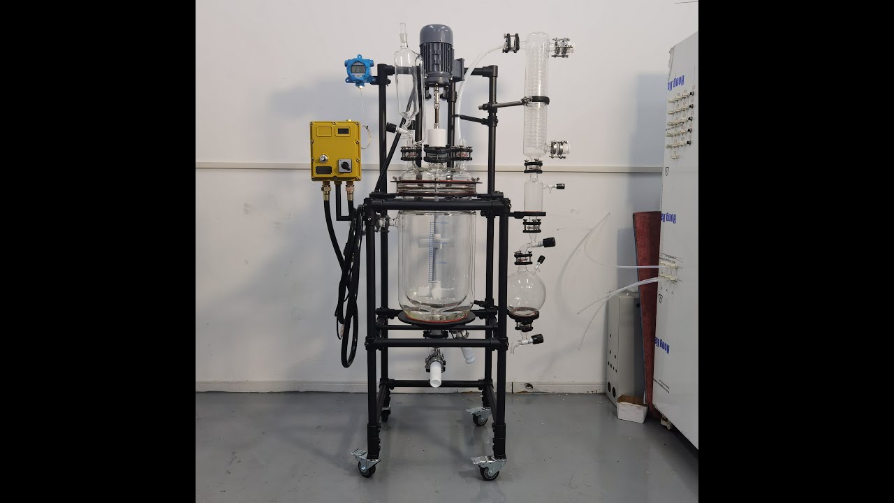 How does jacketed glass reactor work? Let me show you the details
