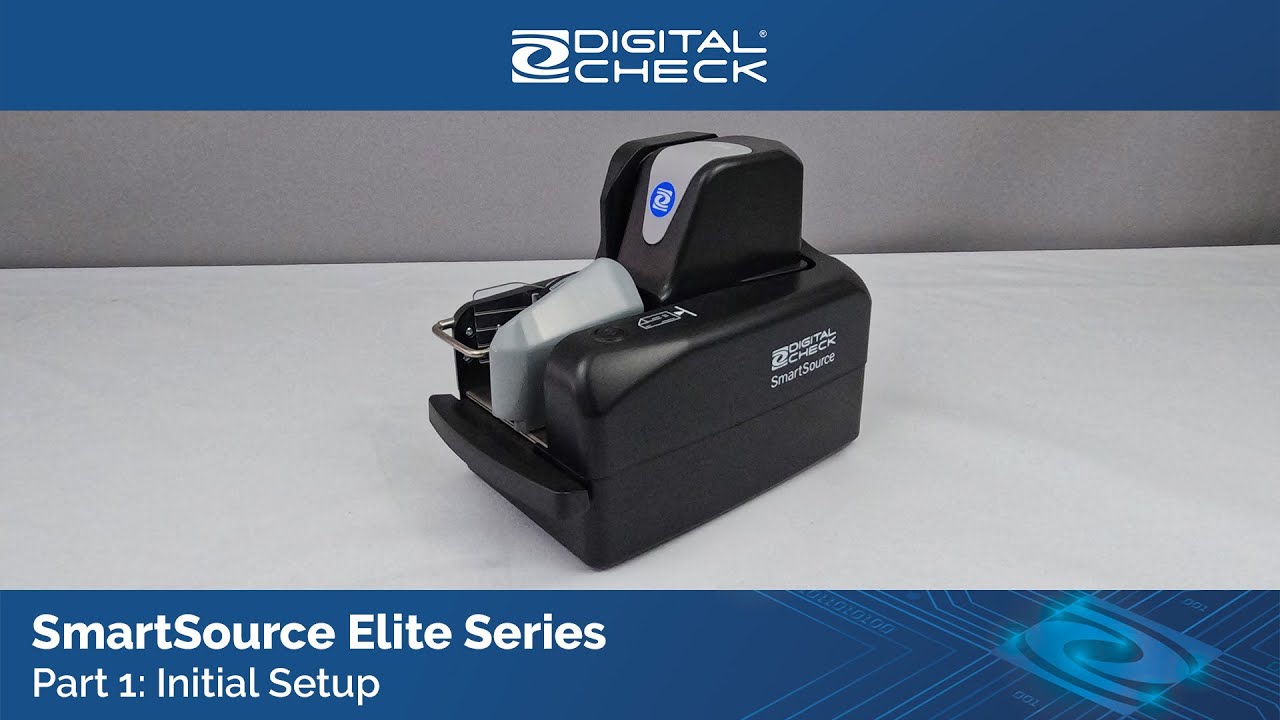 SmartSource Elite Series Scanners - Initial Setup