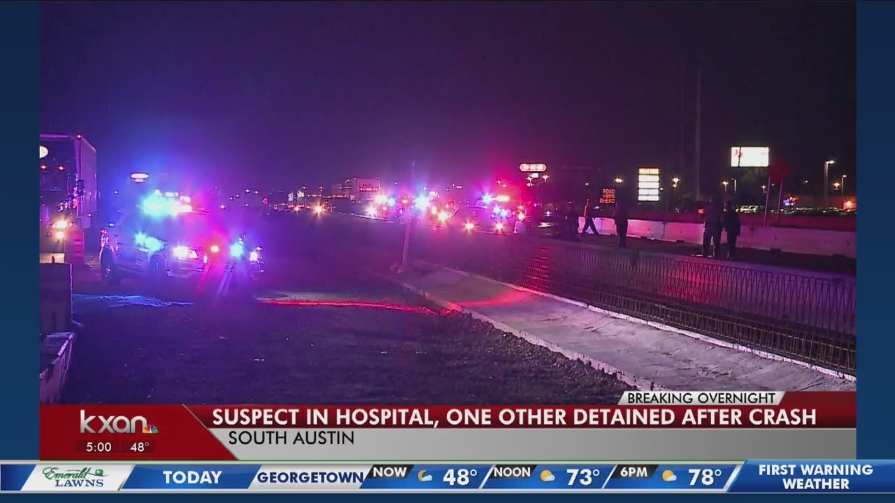Police chase ends with driver's death, shuts down I-35 overnight