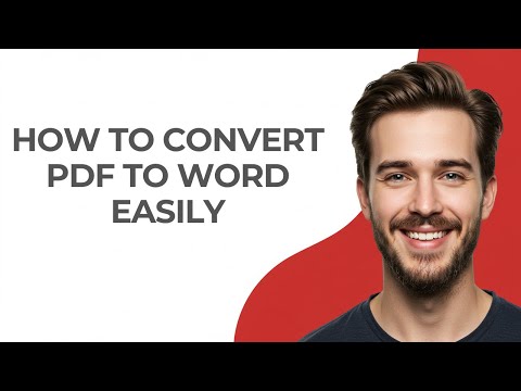 How To Convert Pdf To Word Easily - UPDATED!
