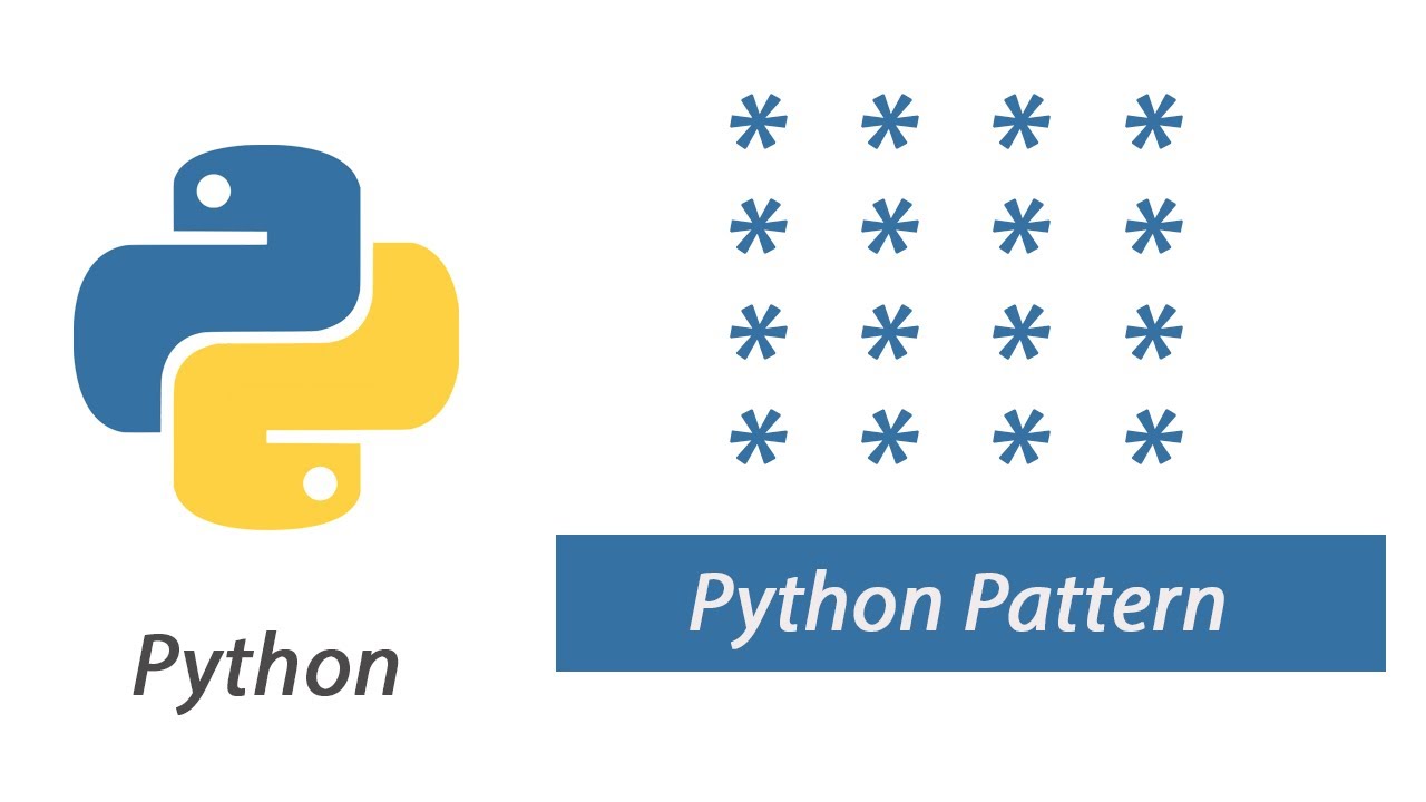 Python Pattern Program -Printing 