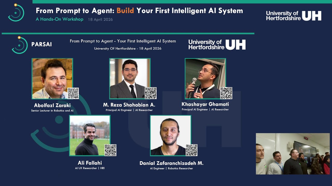 Agentic AI Workshop (Live) 2026 - At University of Hertfordshire
