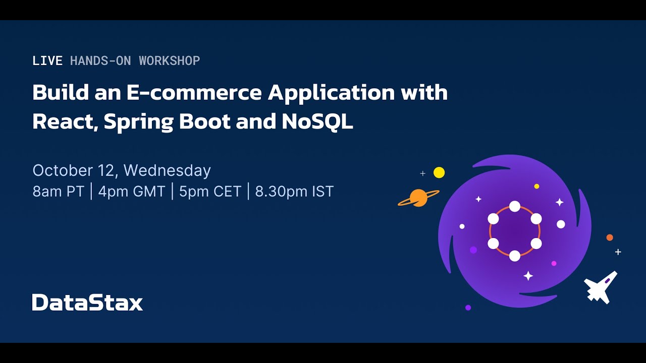 Build an E-commerce Application with React, Spring Boot and NoSQL
