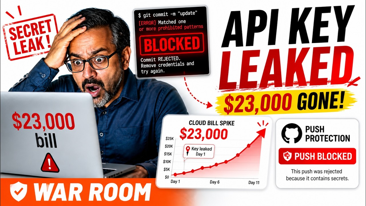 We Lost $23,000 in 11 Days. One Pre-Commit Hook Would Have Stopped It. | War Room #1