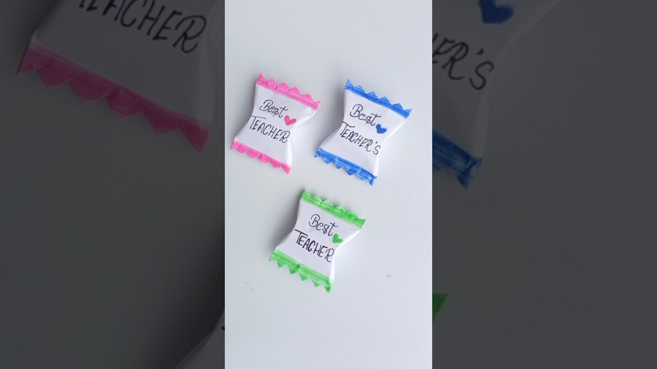 Teacher Day gift idea /How to make Teacher's Day card 😱#shortvideo #shorts #teachersday #diy #gift