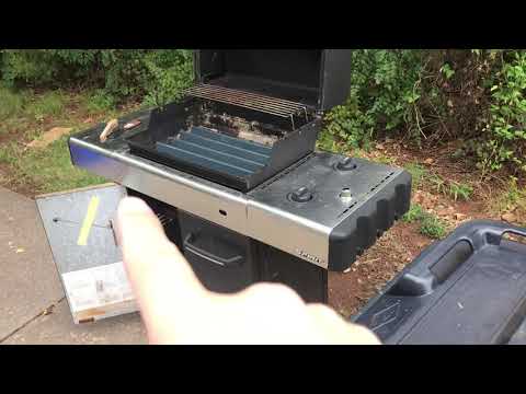 Weber Gas Grill Spirit E-210 Rebuild - ignitor, flavorizer bars, cast iron grill grates l