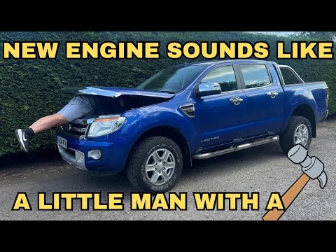 FITTING A REBUILT ENGINE TO OUR BROKEN FORD RANGER