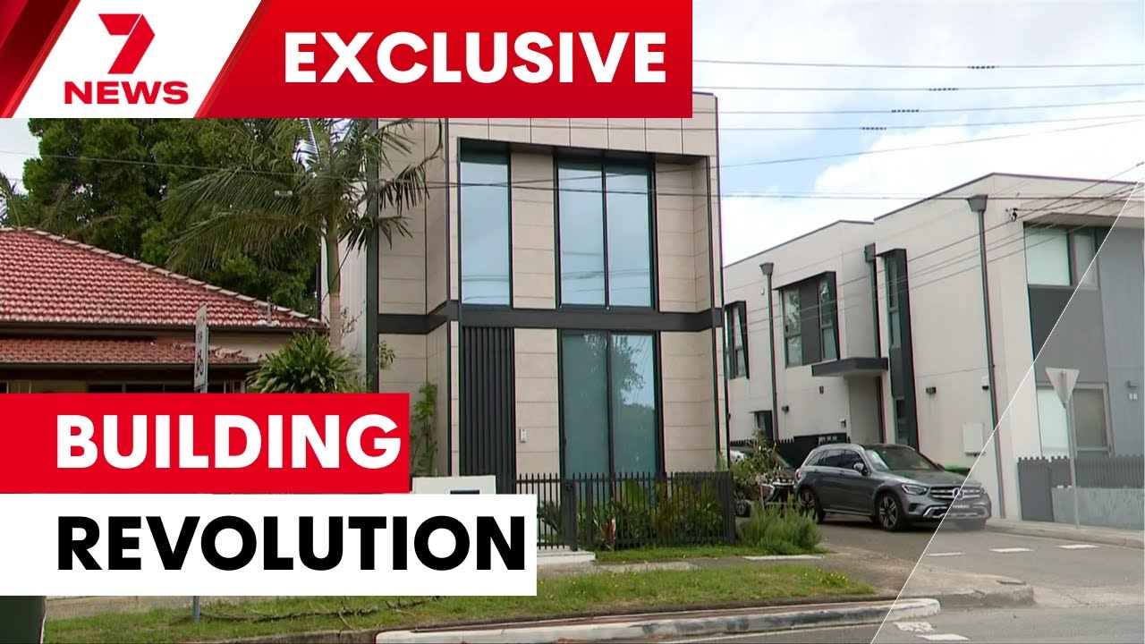 Australia's housing crisis sparks modular building boom| 7NEWS