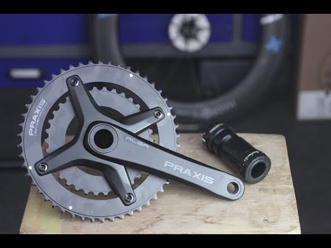 How to install M30 Praxis crankset on CyclingCeramic bottom bracket