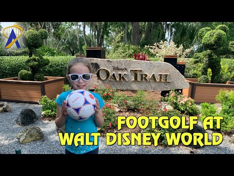 Playing FootGolf at Walt Disney World | Disney's Oak Trail Golf Course