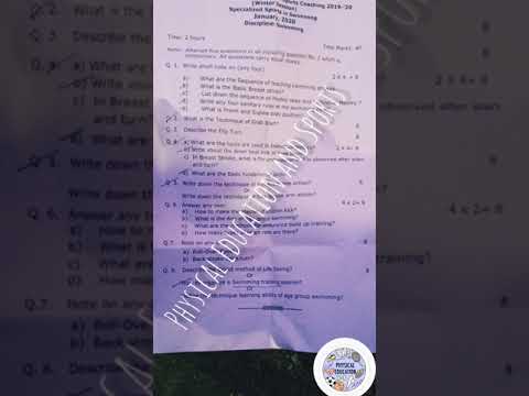 NSNIS Swimming🏊 Certificate and Diploma#swimming#nsnis#questions#shorts#sports#2022