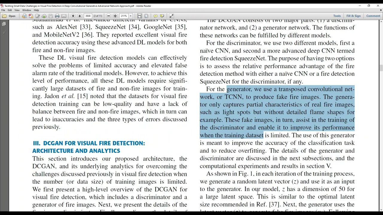 Tackling Small Data Challenges in Visual Fire Detection A Deep Convolutional Generative ...