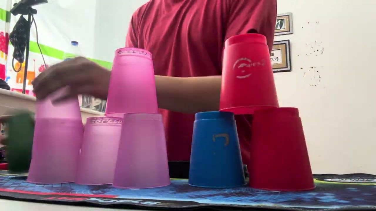 cup stacking: new 333 record, 1.528