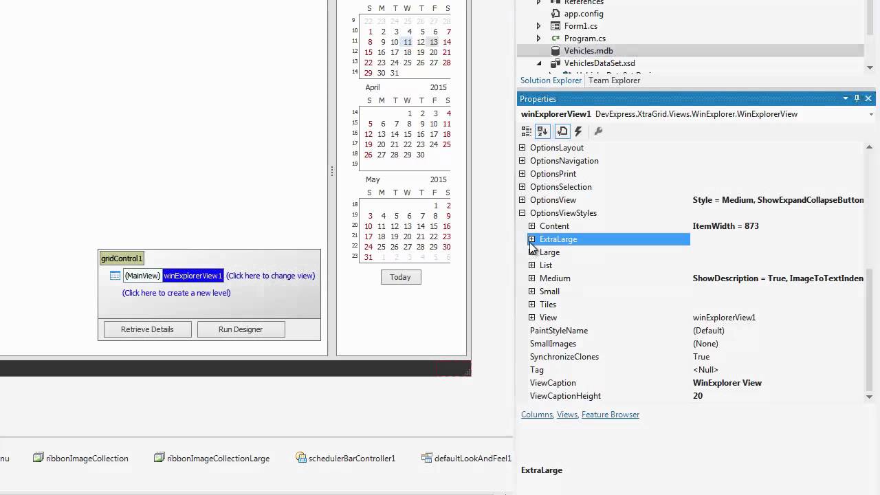 DevExpress WinForms Grid: WinExplorer View - Item Customization