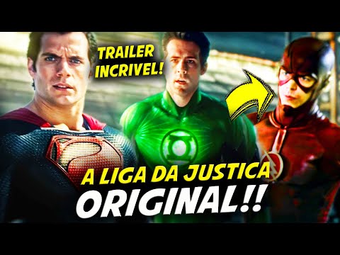 PERFEITO!! O TRAILER DA LIGA DA JUSTIÇA QUE NÃO DEU CERTO... GRAN GUSTIN, HENRY CAVILL JUNTOS