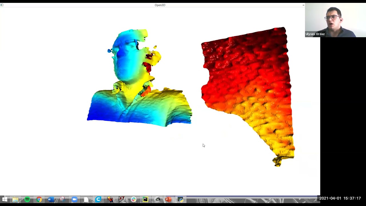 Python OpenCV 3D Scanner