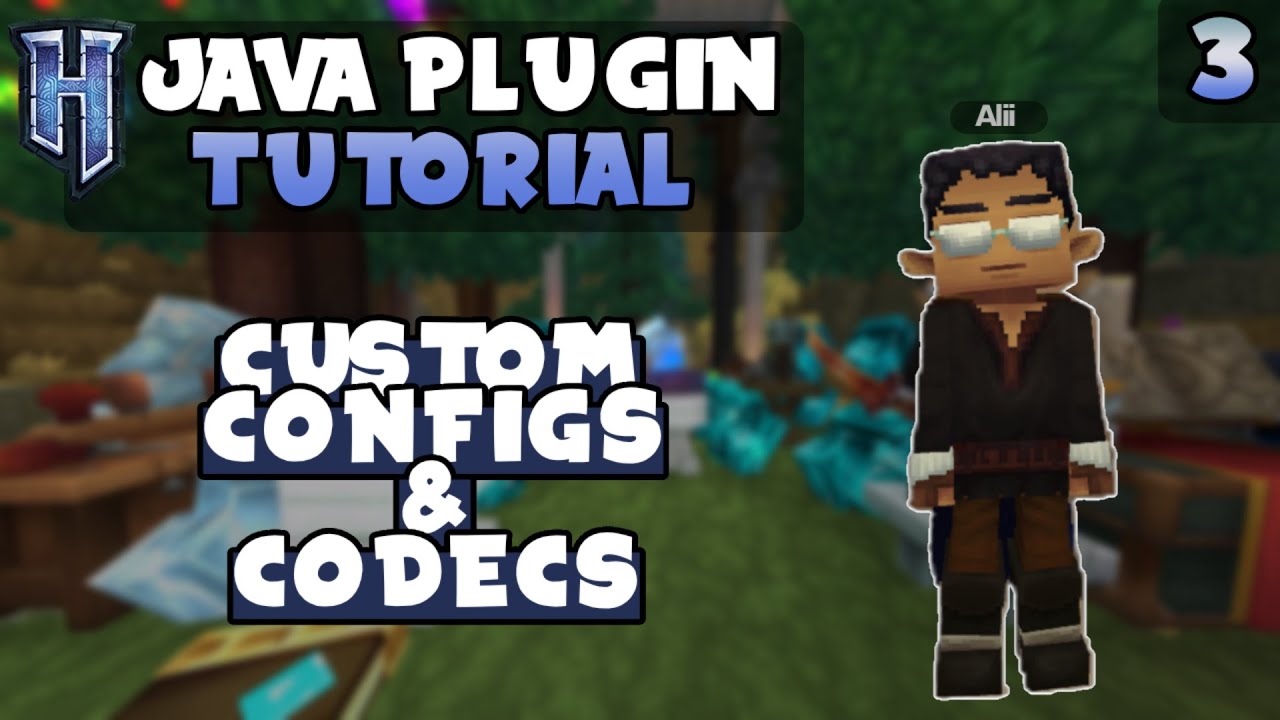 CODECs & Custom Config Files | Hytale Plugin Tutorial