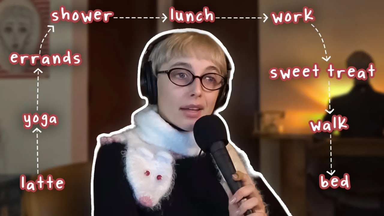 my daily routine, explained (again)