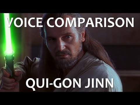 Voice Comparison: Qui-Gon Jinn (Star Wars)