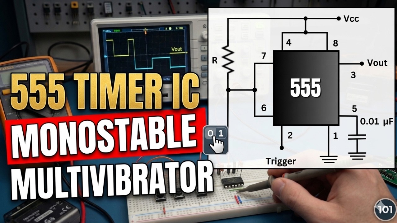 Understanding the 555 Timer Monostable Multivibrator: A Complete Guide