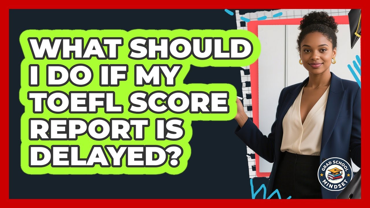 What Should I Do If My TOEFL Score Report Is Delayed? - Grad School Mindset
