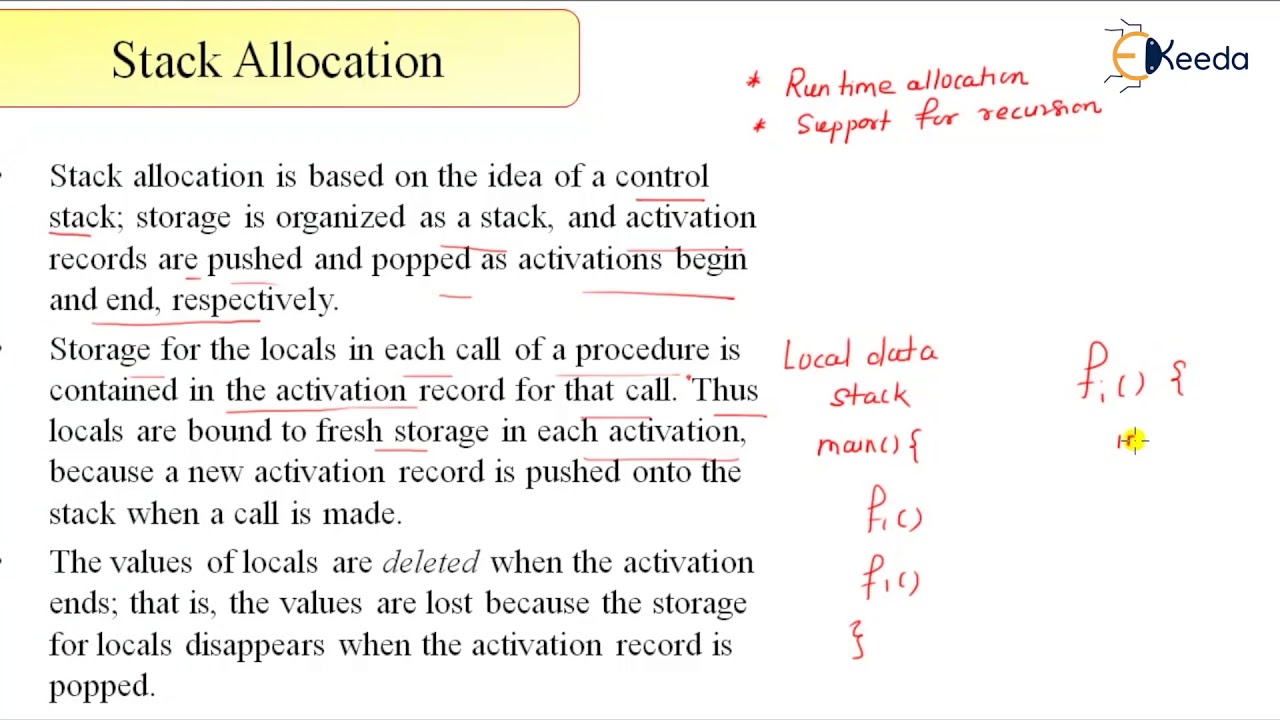 Exploring Stack Allocation In Compilers : Efficient Memory Management