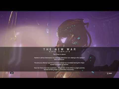 Warframe New War Ending Choice and rewards *SPOILERS*