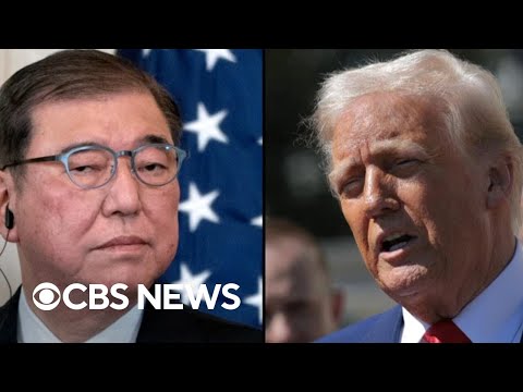 Trump meets with Japanese officials about tariffs