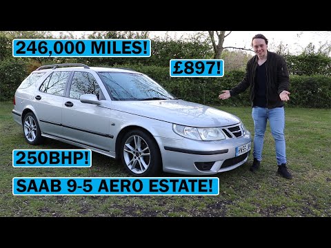 My £897 246,000 Mile Saab 9-5 Aero Review!