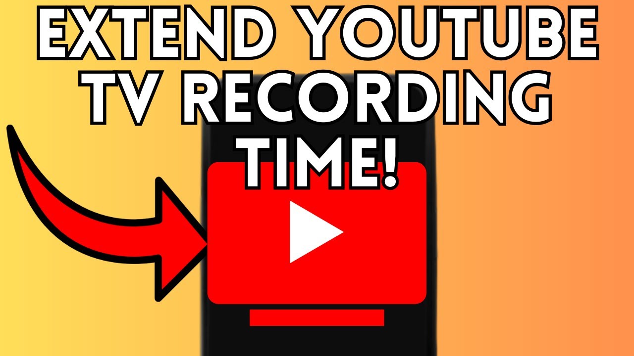 New! How To Extend Youtube Tv Recording Time (Full Guide) 2025!