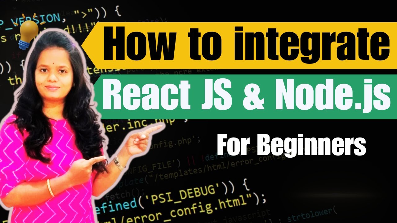 How to integrate React JS and Node.js? How To Connect Node with React? Node.js & React Js #infysky