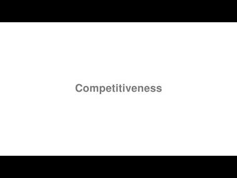 How to Pronounce "Competitiveness"