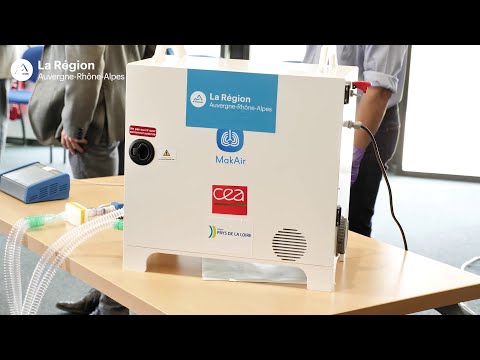 La Région cofinance un respirateur 100% français