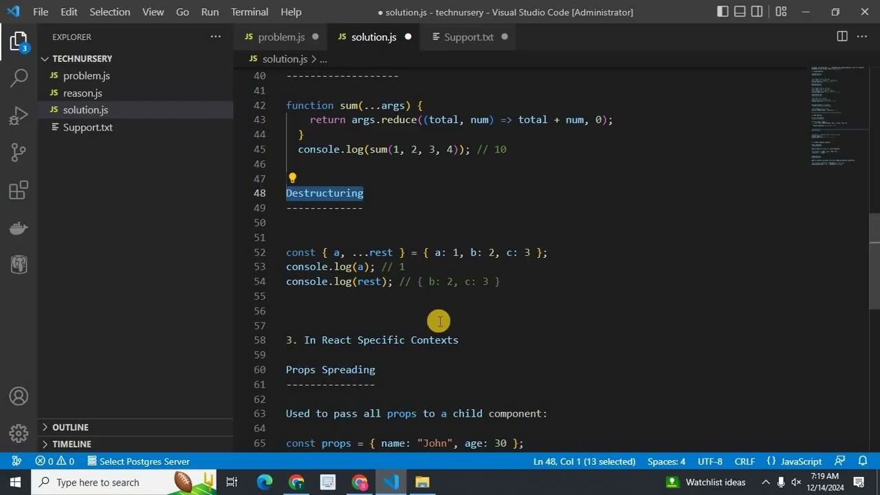 What Do the Three Dots (...) Mean in React? Explained with Examples?