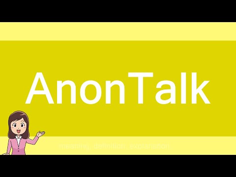 AnonTalk