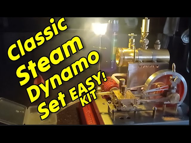 RETROL SE-02 Stationary Steam Engine Model and Boiler Model Kit ...