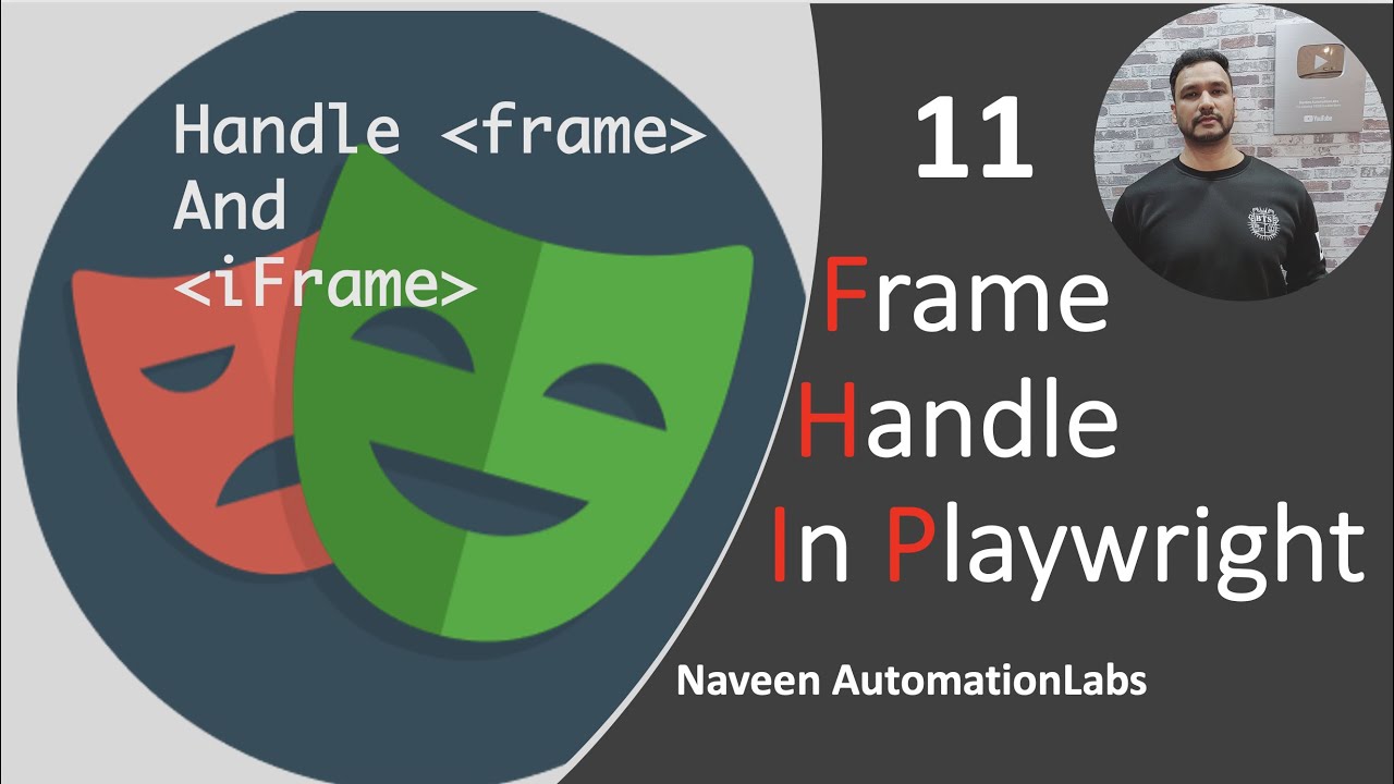 #11 - Frame handling in Playwright (frame and iFrame) || Playwright with Java