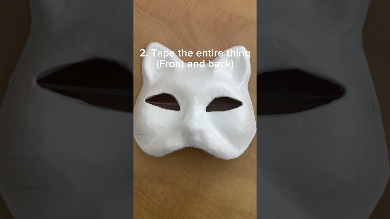 Waterproof Cat Mask Tutorial! (Kinda)pt1 #therian #furry #gear #catmask #theriangear #tutorial