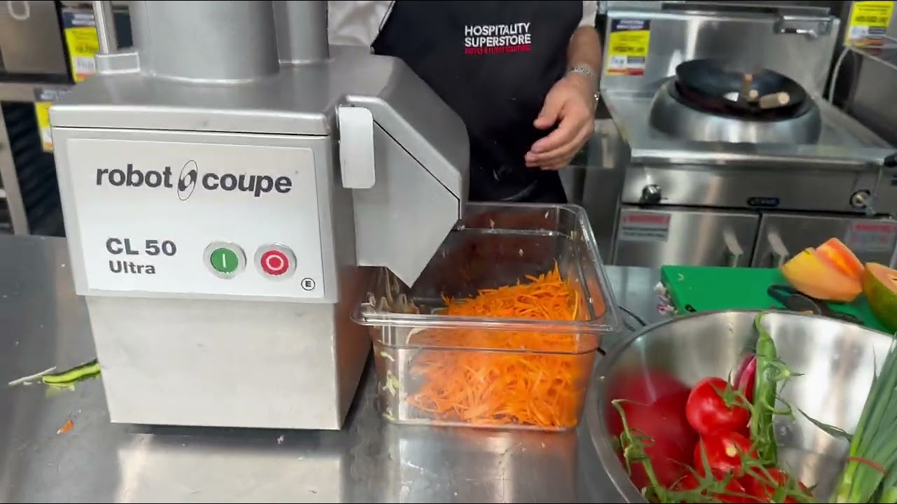 Robot Coupe CL50 Ultra - live demonstration