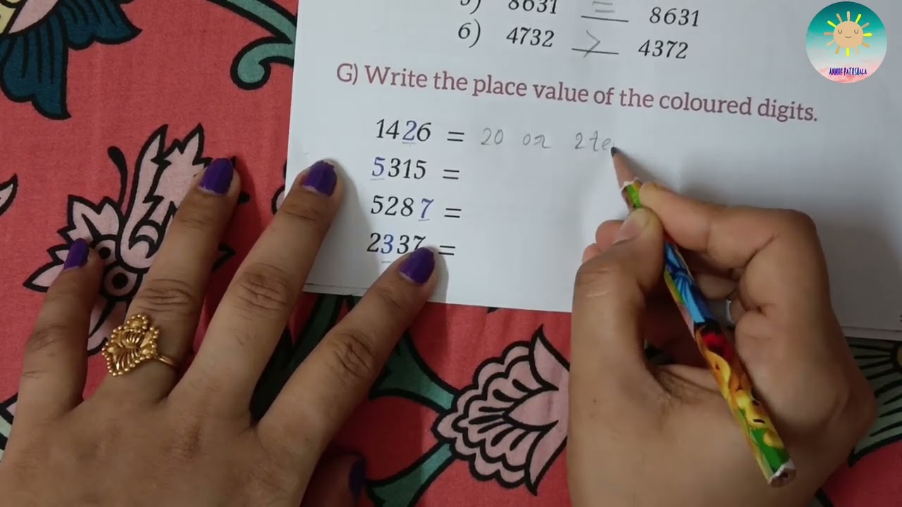 Math Practice Worksheets for class 2. (class test) free PDF